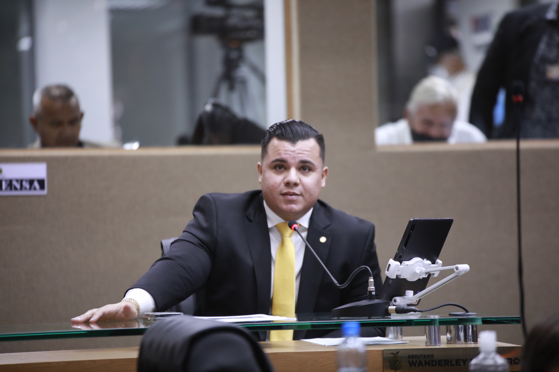 ALEAM - O deputado Wanderley Monteiro destaca o PL que institui o dia ...